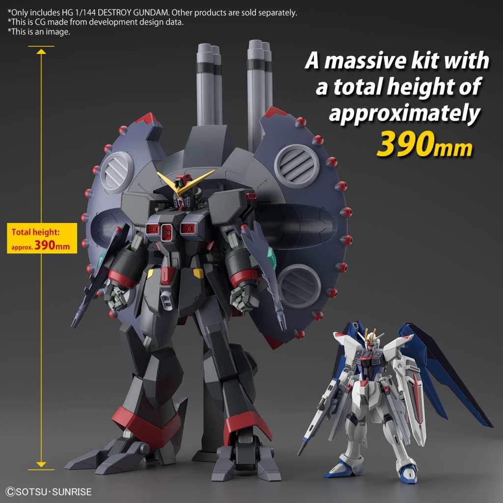 1/144 HG Destroy Gundam - 1/144 HG - 101Figurine.ro