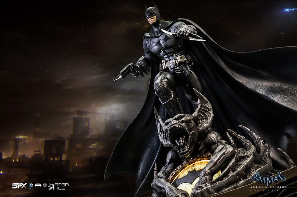 Batman Arkham Statue 1/8 Batman Arkham Origin Deluxe Version 42 cm ...