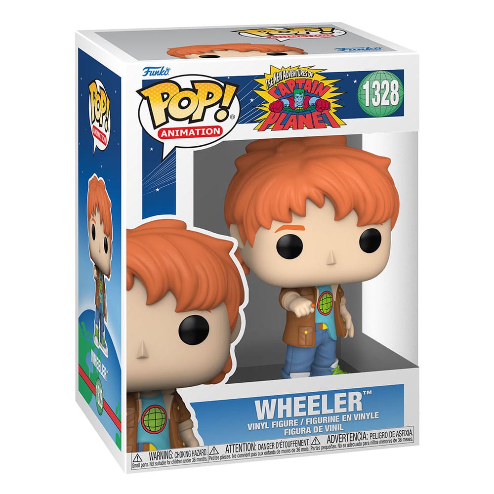 Captain Planet and the Planeteers POP! Animation Figure Wheeler 9 cm ...