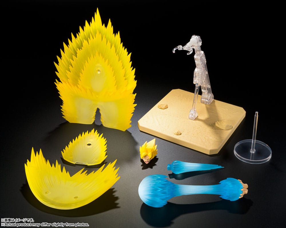 Dragon Ball Z S.H. Figuarts Accessories Son Goku's Effekt Parts Set ...