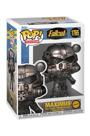Fallout POP! TV Vinyl Figures Maximus 9 cm CHASE - Video Games POP ...