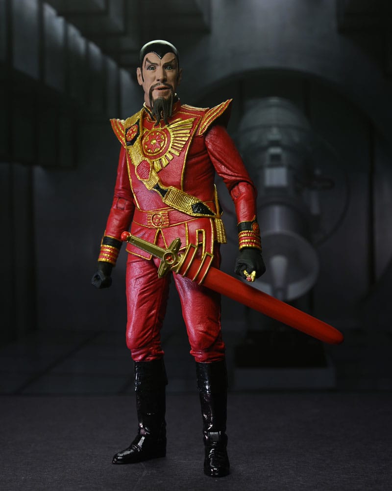 Flash Gordon (1980) Action Figure Ultimate Ming (Red Military Outfit ...