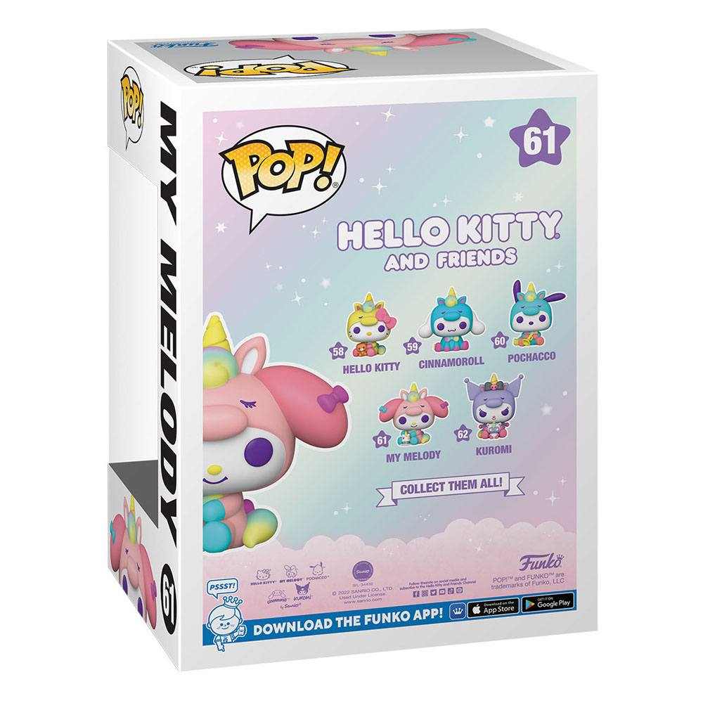 Hello Kitty and Friends POP! Sanrio Vinyl Figure My Melody 9 cm ...