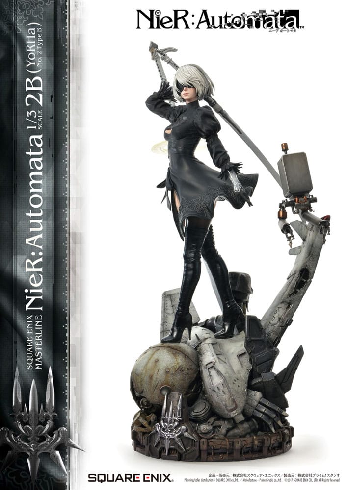 NieR Automata Statue 1/3 2B (YorHa No. 2 Type B) 95 cm - NieR ...