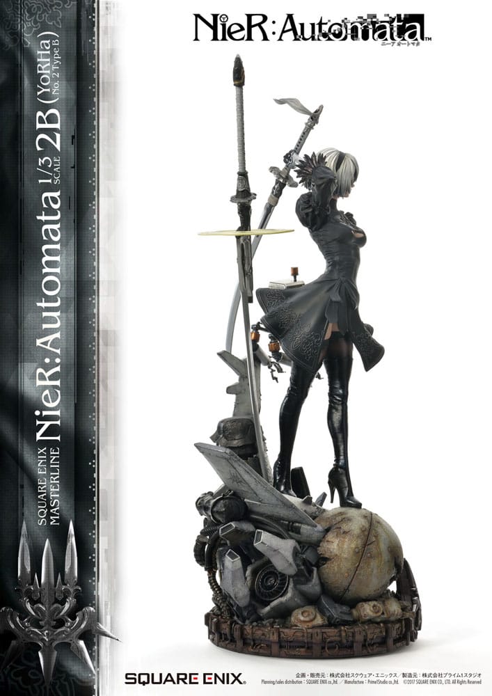 NieR Automata Statue 1/3 2B (YorHa No. 2 Type B) 95 cm - NieR ...