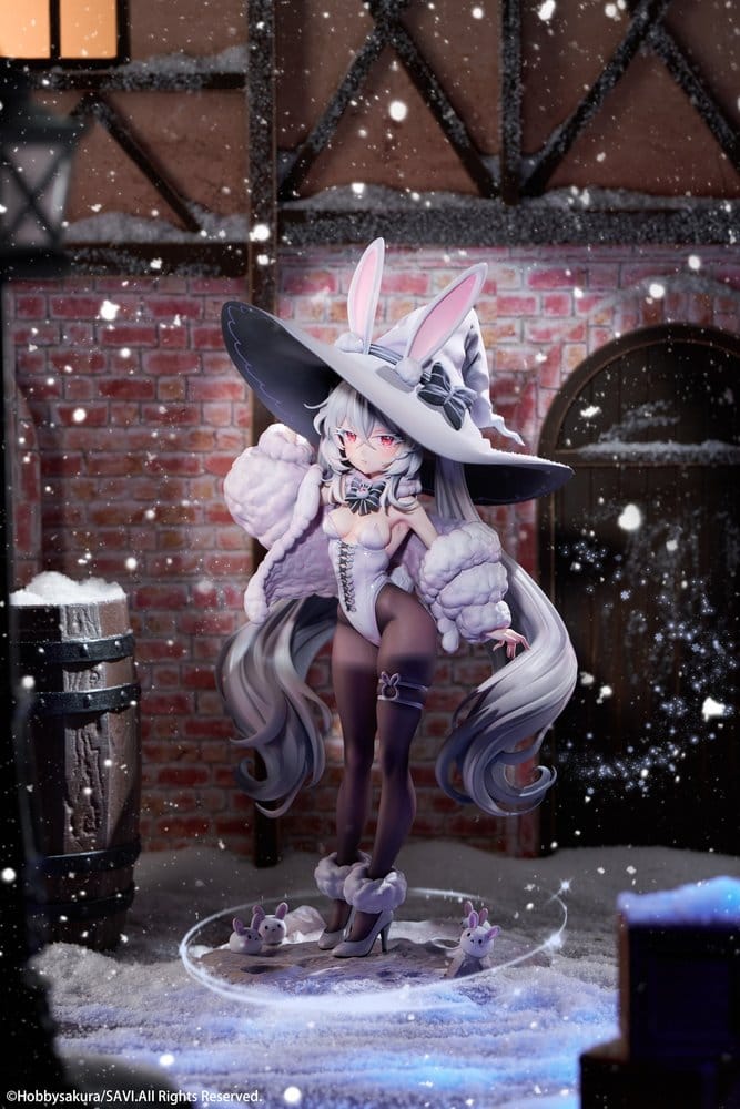 Original Character PVC Figure 1/6 Moon Witch Police Marshmallow ...