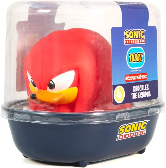 Sonic The Hedgehog Knuckles Tubbz Collectible Duck - COLLECTIBLES DUKS ...
