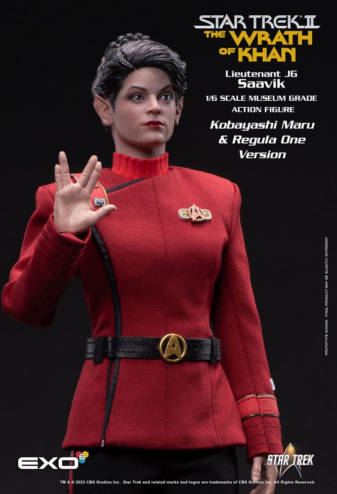 Star Trek II: The Wrath of Khan Action Figure 1/6 Lt. Saavik (Regula ...