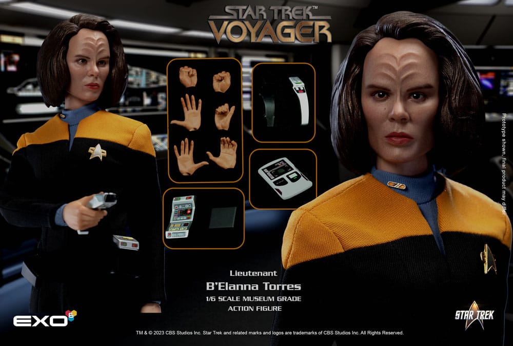 Star Trek: Voyager Action Figure 1/6 Lieutenant B'Elanna Torres 27 cm ...