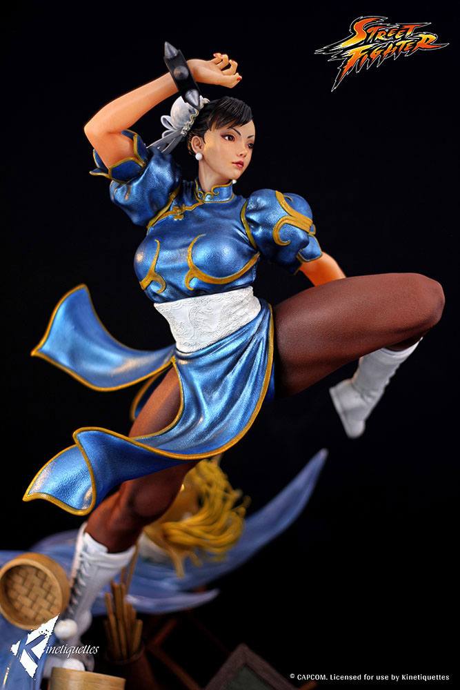 Street Fighter Diorama 1/4 Chun Li - The Strongest Woman in The World ...