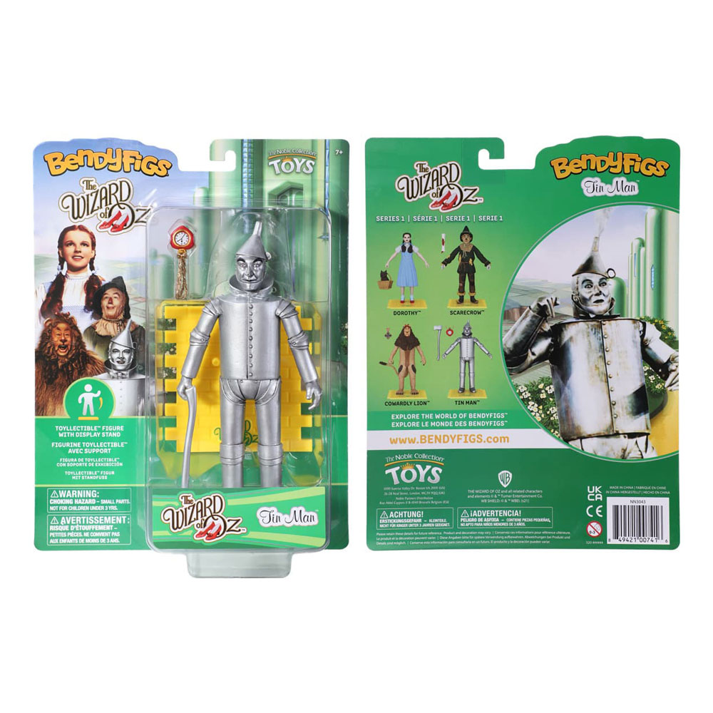 The Wizard of Oz Bendyfigs Bendable Figure Tin Man (with his Axe) 19 cm ...