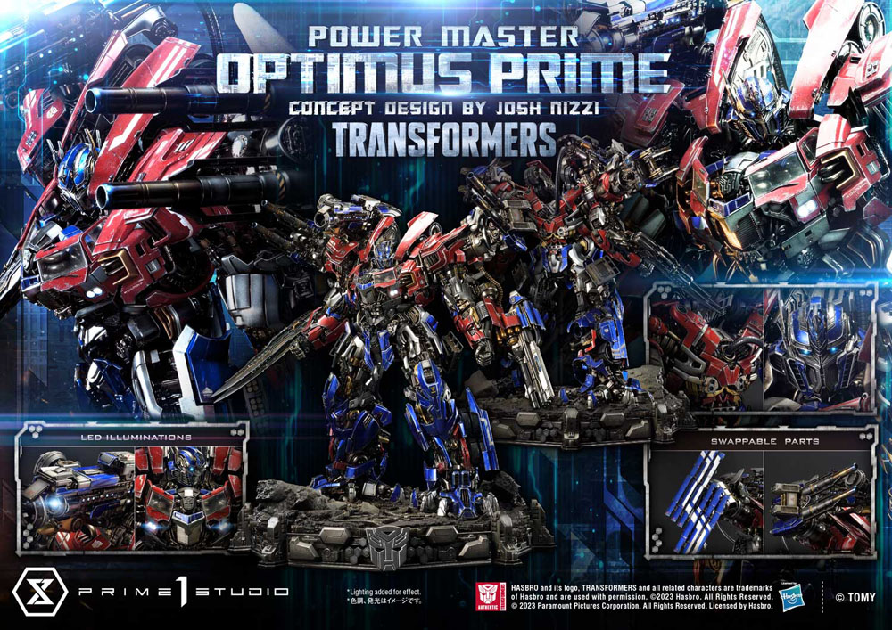 Transformers Museum Masterline Statue Powermaster Optimus Prime Concept ...