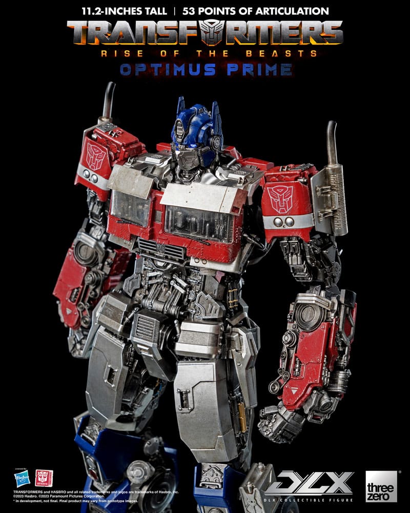 Transformers: Rise of the Beasts DLX Action Figure 1/6 Optimus Prime 28 ...