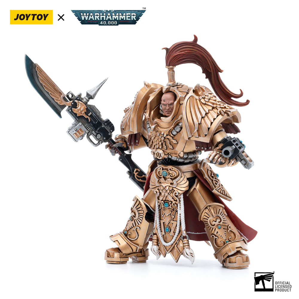Warhammer 40k Action Figure 1/18 Adeptus Custodes Shield-Captain in ...