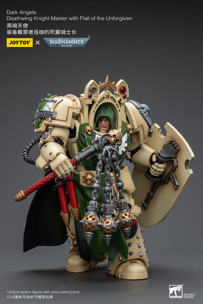Warhammer 40k Action Figure 1/18 Dark Angels Deathwing Knight Master ...