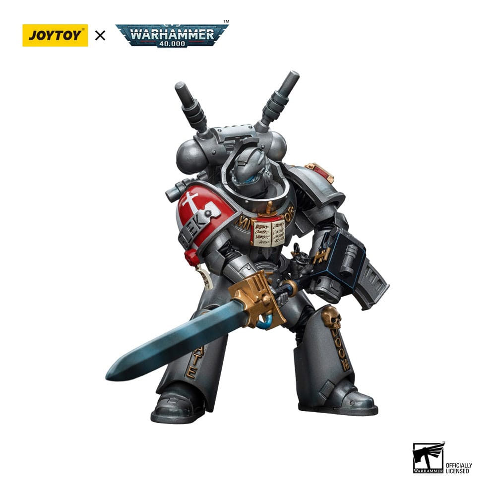 Warhammer 40k Action Figure 1/18 Grey Knights Interceptor Squad ...