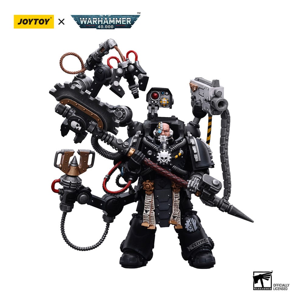 Warhammer 40k Action Figure 1/18 Iron Hands lron Father Feirros 12 cm ...