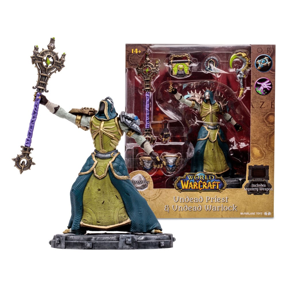 World of Warcraft Action Figure Undead: Priest / Warlock 15 cm - World ...