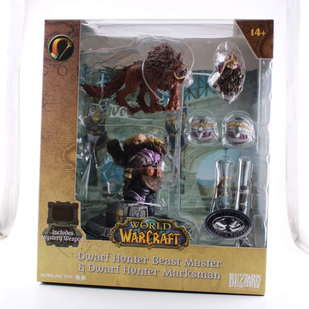 World of Warcraft Action Figures Dwarf Hunter: Beast Master / Marksman ...